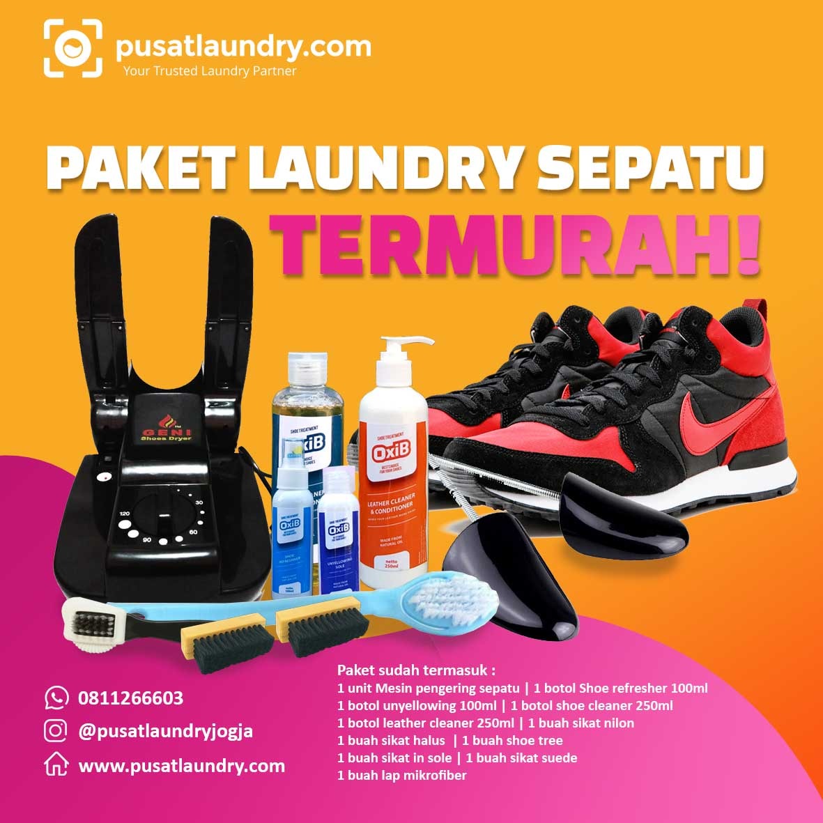 Alat Laundry Sepatu yang Harus Kita Punya – Pusat Laundry